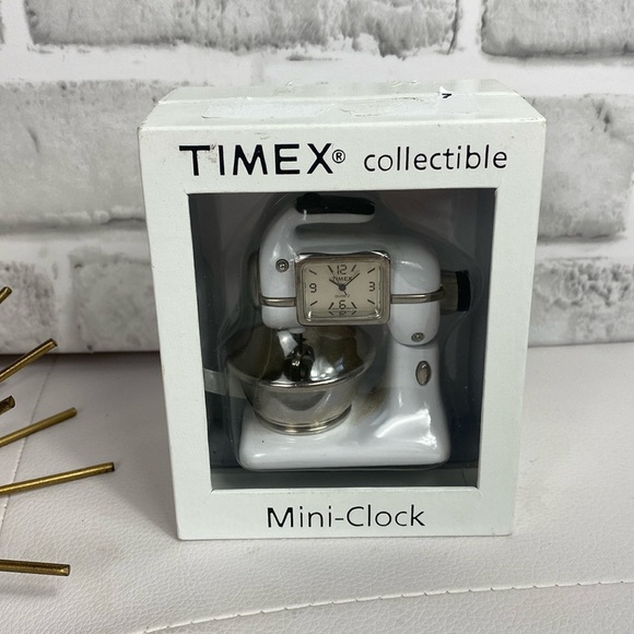 Timex | Accents | Timex Collectible Mini Clock Mini Stand Mixer | Poshmark